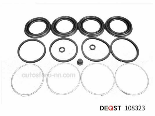 DEQST 108323 Ремкомплект тормозного суппорта переднего (для поршня O 51 mm, суппорт Sumitomo). Применяемость: TOY