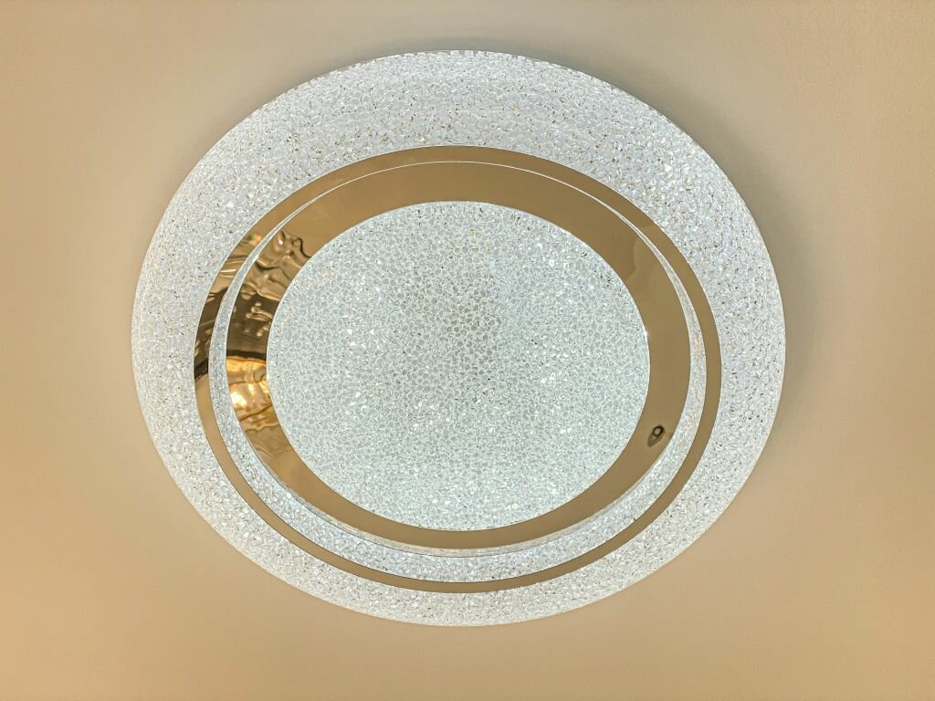 Cветильник потолочный светодиодный с пультом LED круглый 23360-D400-48Вт, LUCETY, площадь освещения 15 кв. м.