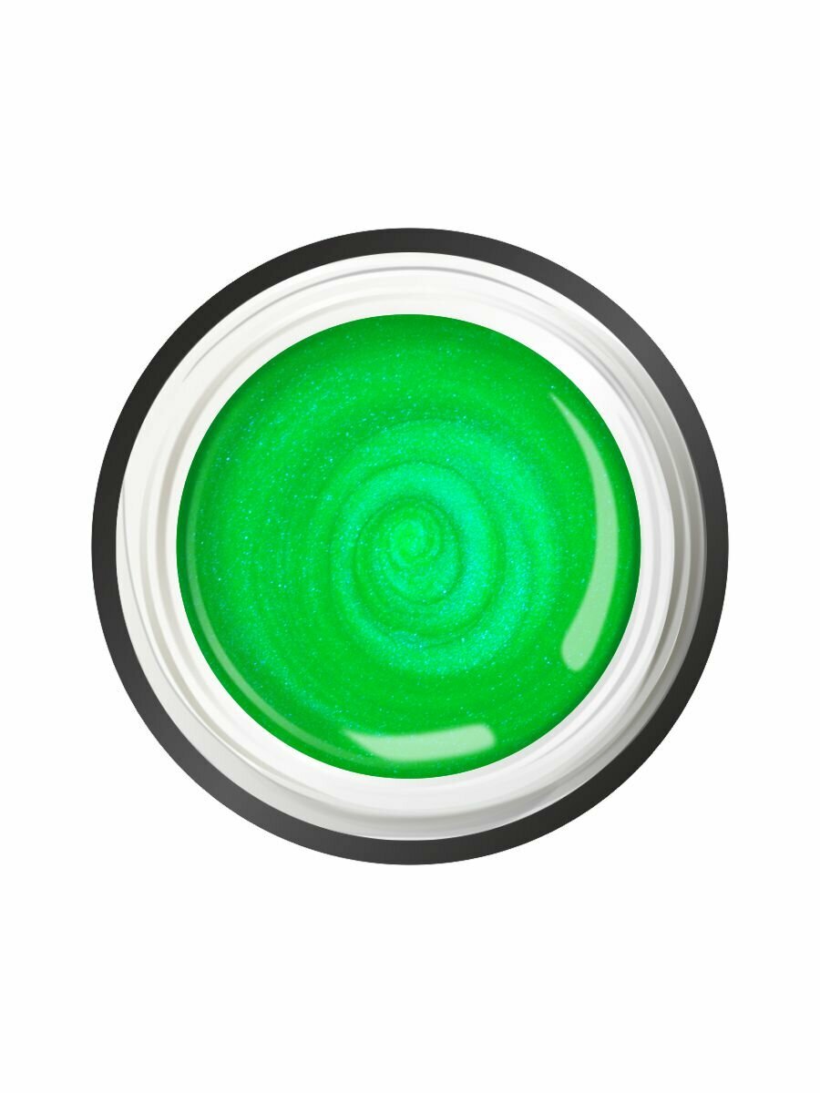 Nail Club Неоновая гель-краска с липким слоем GNP-05 Neon Green