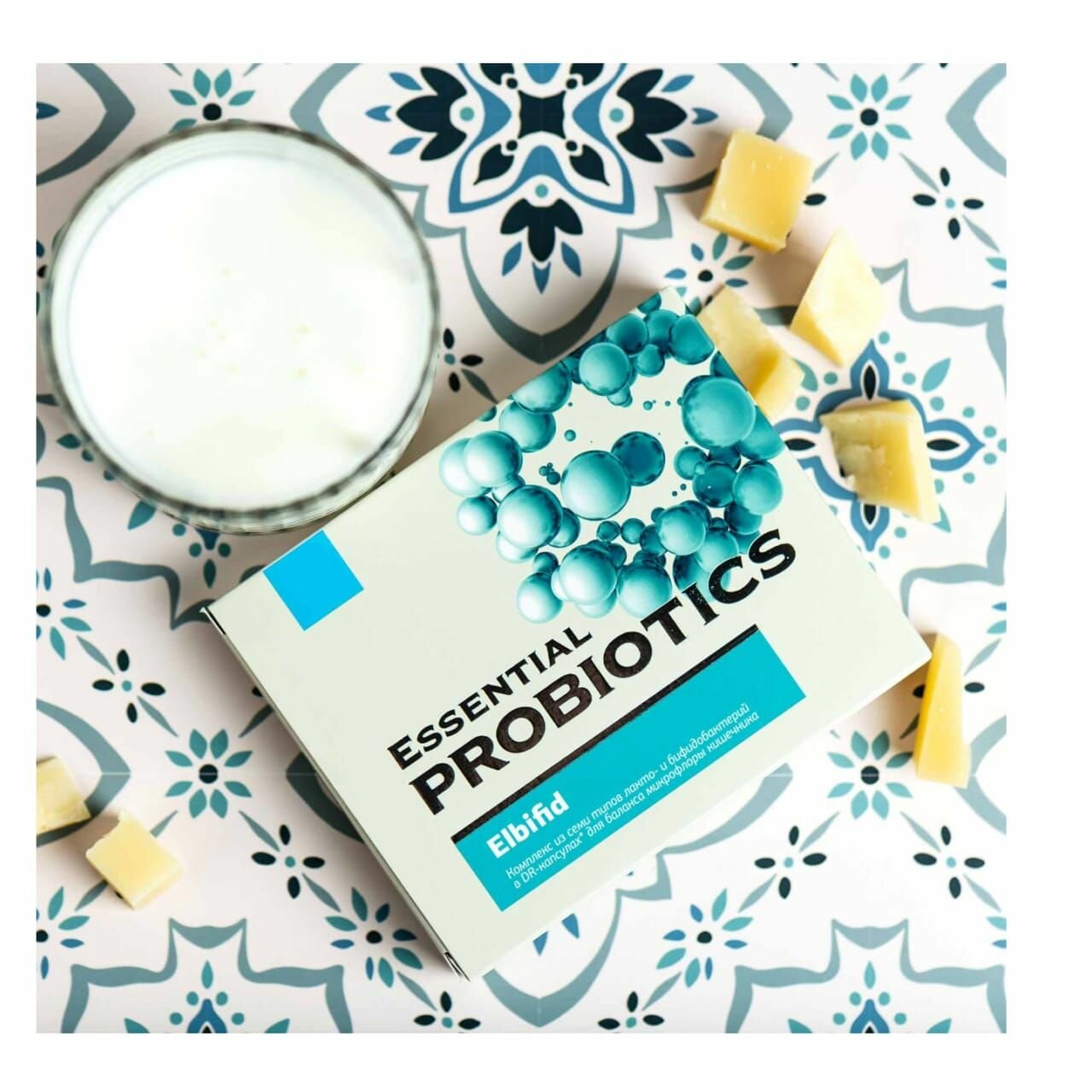 ЭльбифидEssential Probiotics, 15 капсул