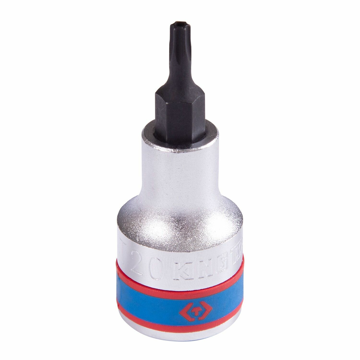 KING TONY Бита (Насадка) торцевая 1/2", Torx, T20, L 60 мм, с отверстием 402720