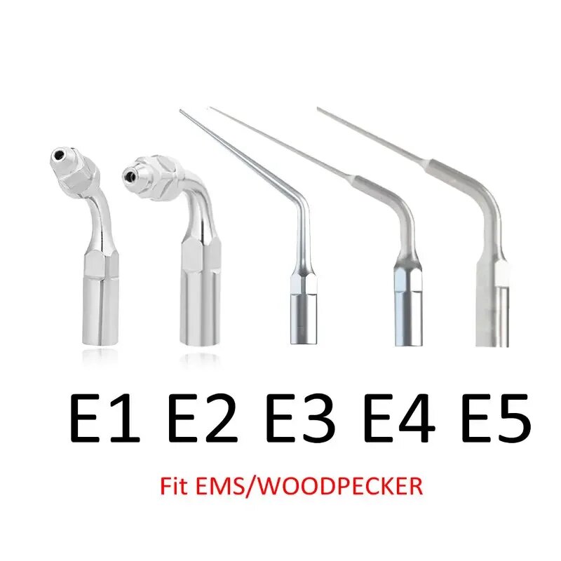 Насадки для ультразвукового скалера EMS WOODPECKER E1-E6 E1-E5 1Pc