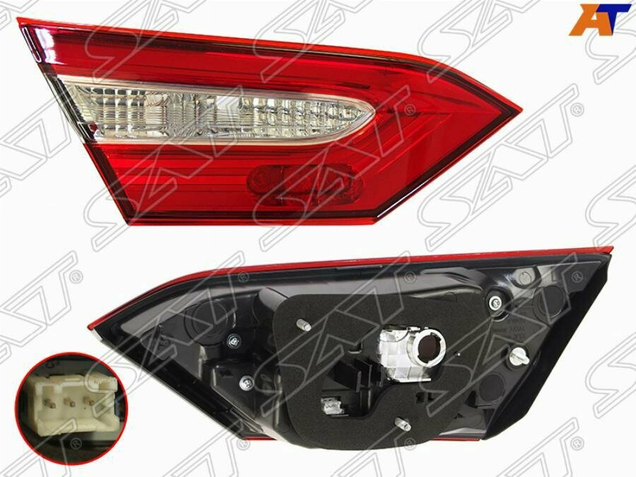 SAT ST-212-14T2L Фонарь в крышку багажника Toyota Camry (XV70) 17-22 (Слева)