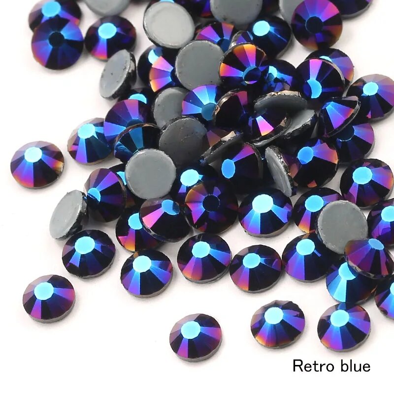 Стразы хрустальные QIAO Retro blue SS8 - 1440шт