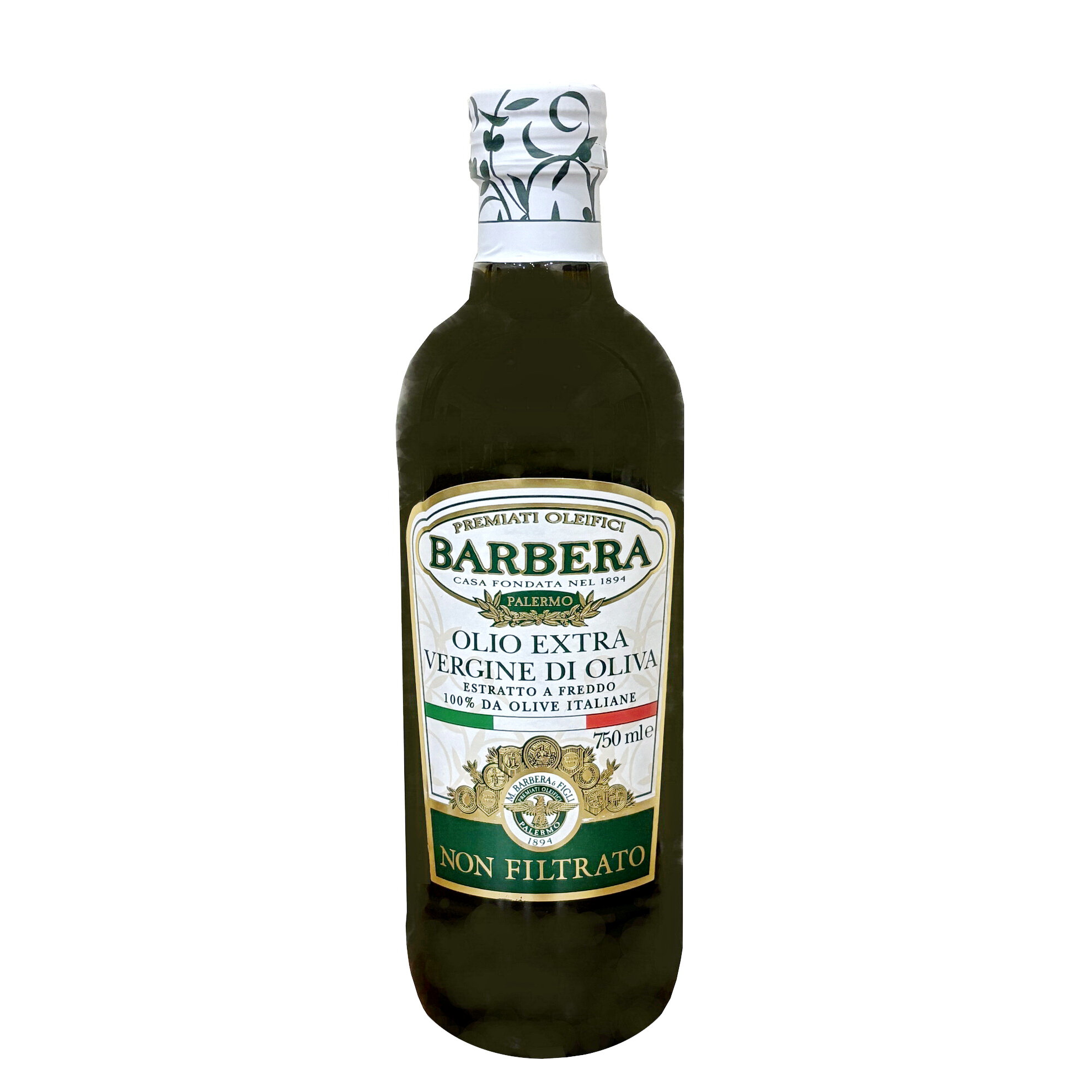 750 мл Оливковое масло Barbera Italiano Extra Virgin нефильтрованное