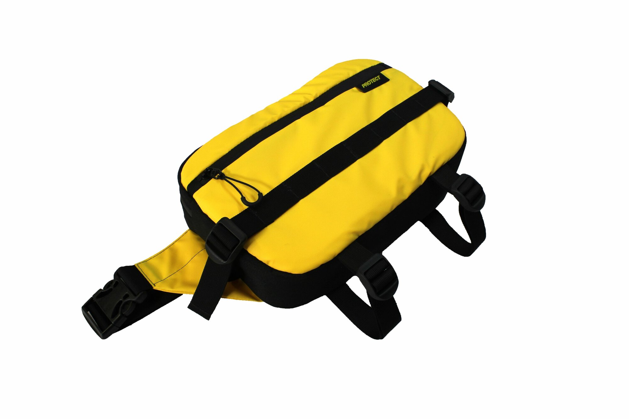 Сумка TOUR на пояс, цвет желтый, р-р 31х18х8 см. PROTECT