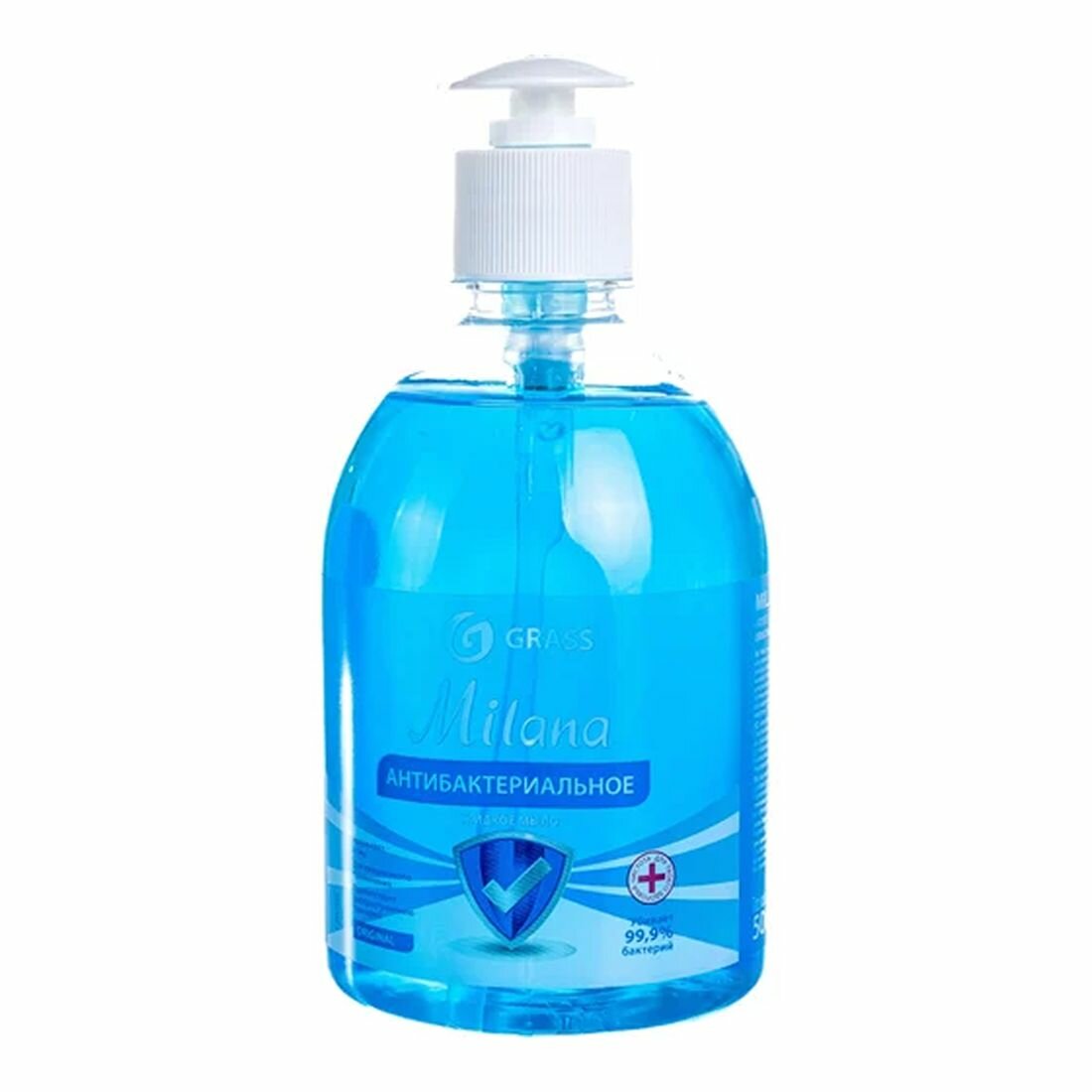 Мыло жидкое антибактериальное Grass "Milana Original" (флакон) 500 мл