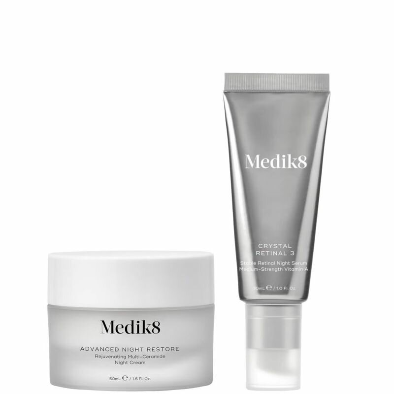 Medik8 Набор косметики для ухода Crystal Retinal 3 and Advanced Night Restore, 80 мл