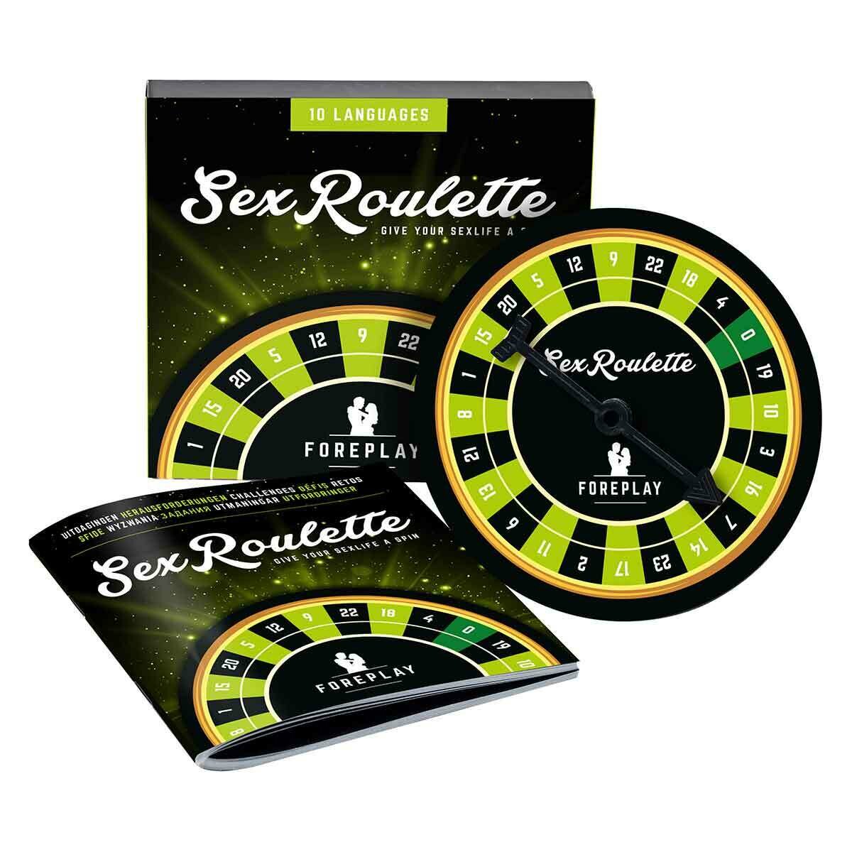 Настольная игра Sex Roulette Foreplay - разноцветное оформление, 24 задания для взрослых