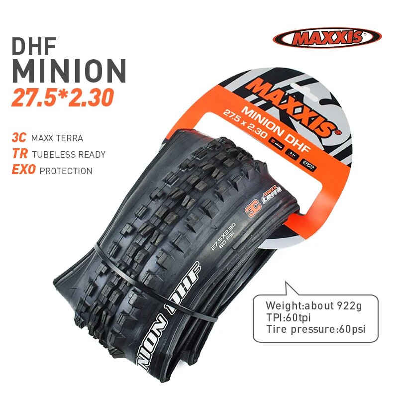 MAXXIS Minion DHF DHR Шины для горных велосипедов 26/27.5 дюймов DHF 27.5 x2.3 3C