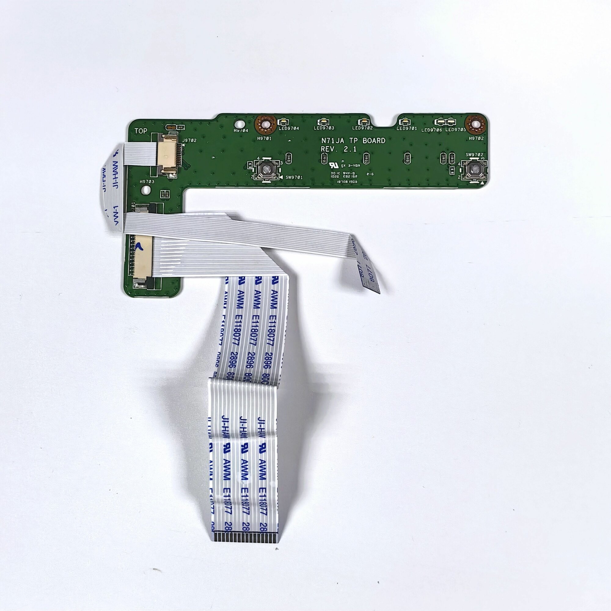 Плата расширения N71VN TP BOARD Rev.2.1 для ноутбука Asus N71VN (плата кнопок тачпад)