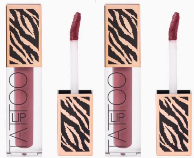 Стойкая жидкая матовая помада Stellary Lip Tattoo, тон 08 Grape Juice, 4,5 мл, 2 шт