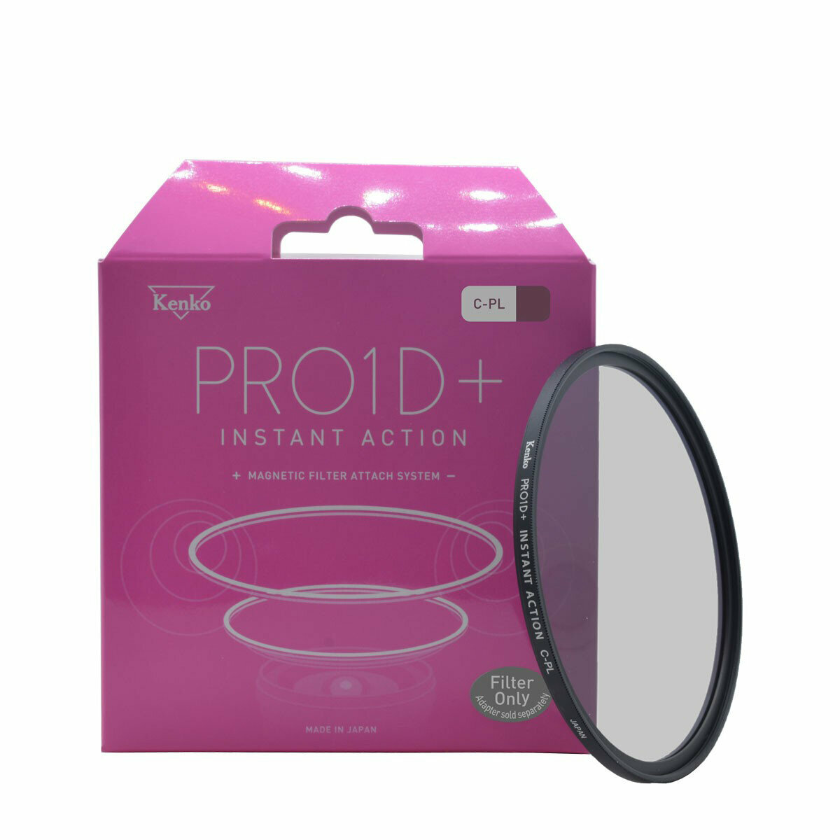 Светофильтр Kenko PRO1D+ Instant Action C-PL поляризационный 49mm