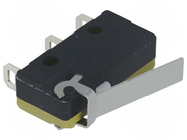 Микропереключатель SAIA-BURGESS GMBH XCG3-J1Z1, Переключатель микропереключатель SNAP ACTION, с рычагом, SPDT, 5A/250ВAC, IP40, 1шт
