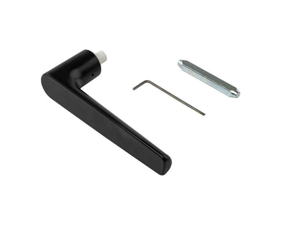 Ручка оконная KARMA minimal, 33 мм, черный матовый