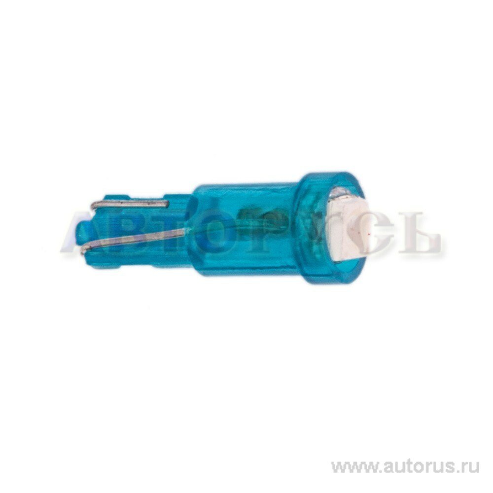 Лампа светодиодная 12v t5 1,2w w2x4,6d маяк 1 шт. картон 12t5-b1smd