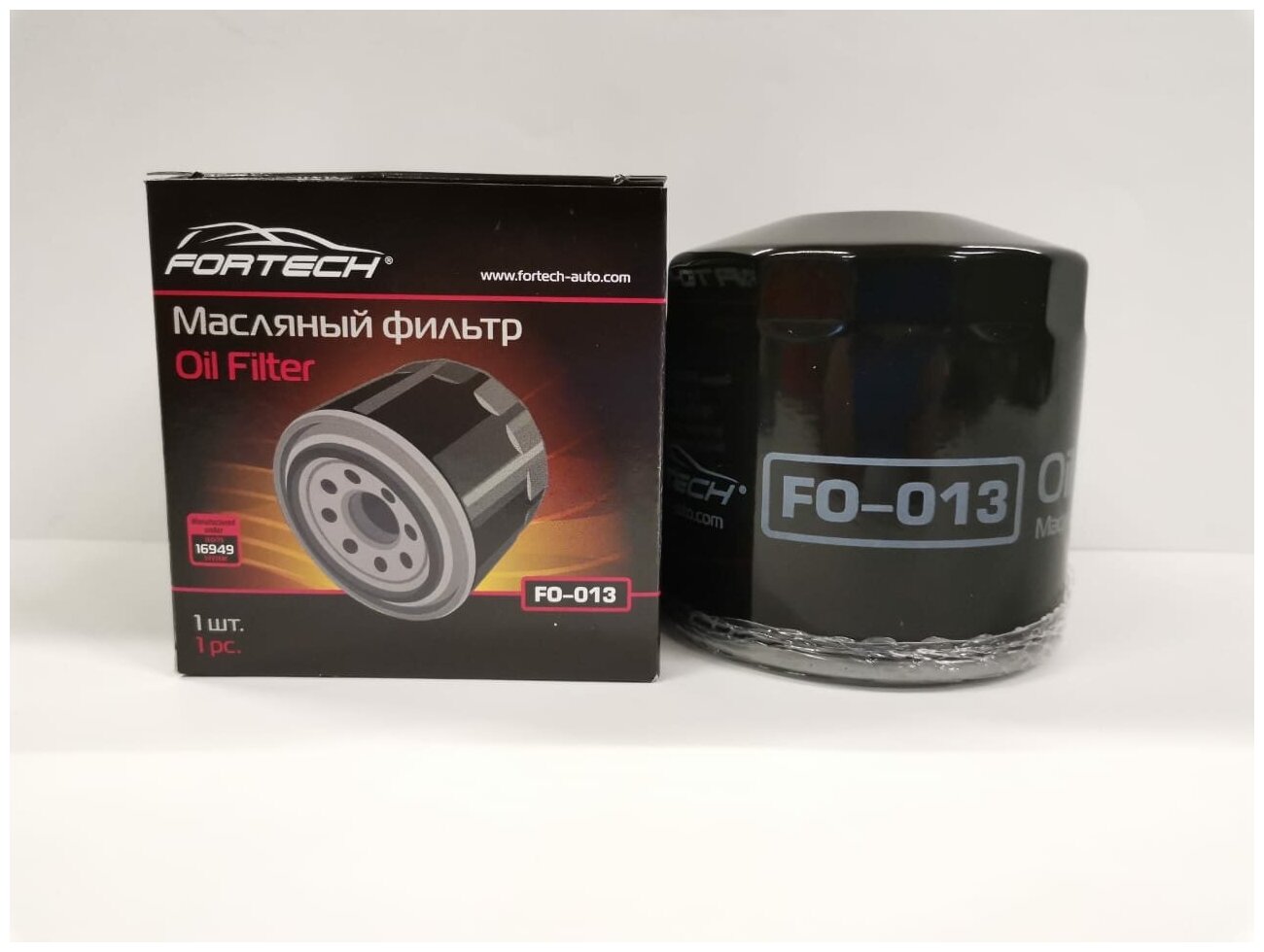 Масляный фильтр Fortech FO-013 GAZ / MOSKVITCH / NISSAN / UAZ / VAZ (Lada)