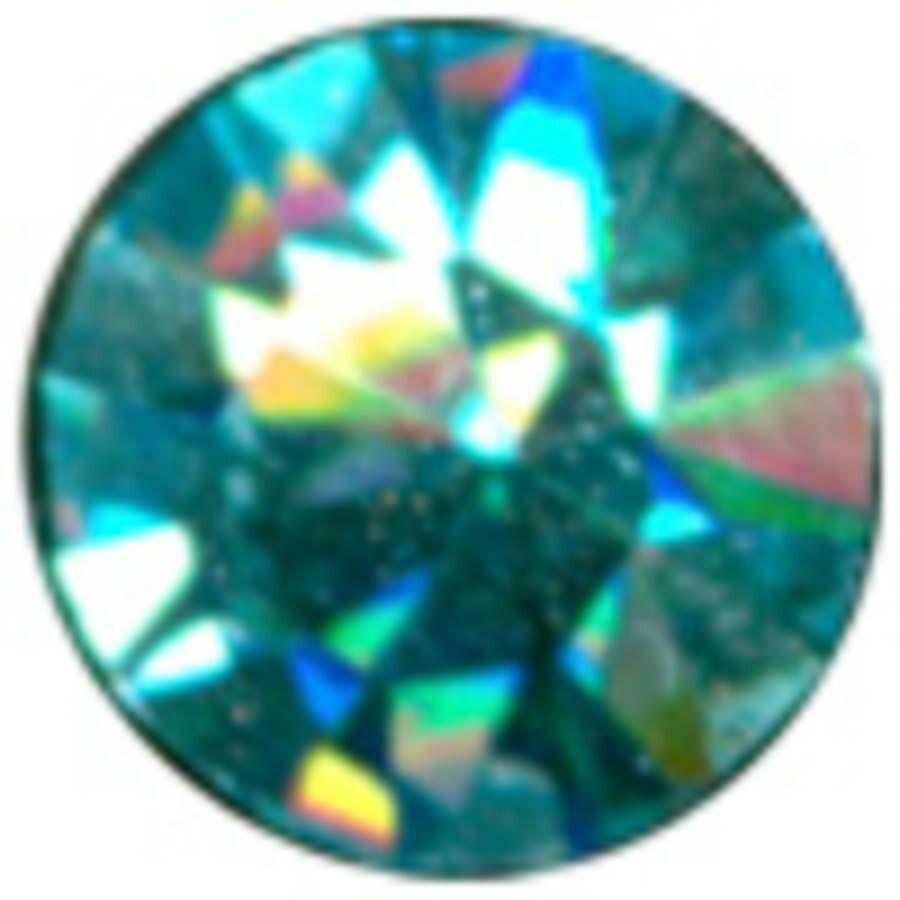 Страз клеевой Zlatka RS SS30 цветные 6 - 6.5 мм акрил 144 шт в пакете с еврослотом св. розовый (lt.rose)