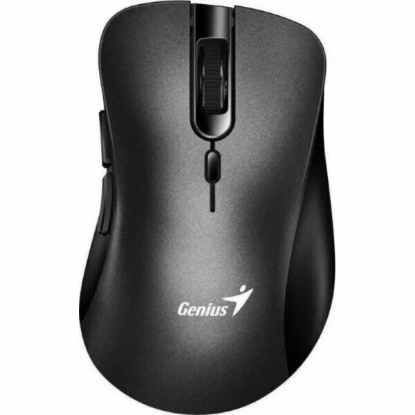 Мышь беспроводная Genius Ergo 8100S черный, 1600 dpi, радиоканал, USB, кнопки - 6