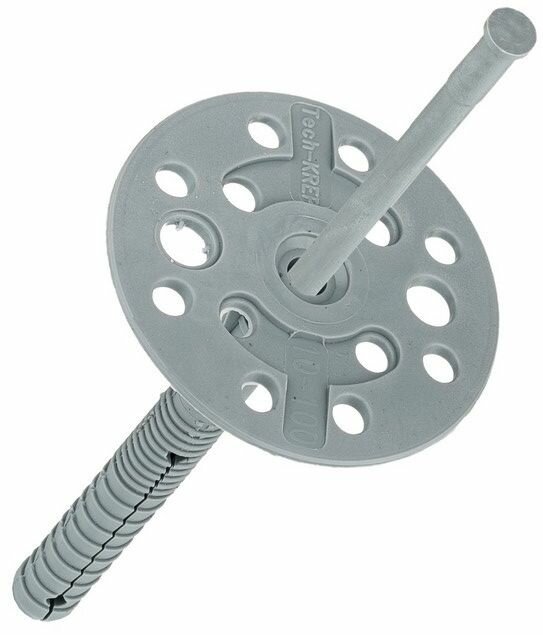 Дюбель для теплоизоляции П 10х80мм (50шт)