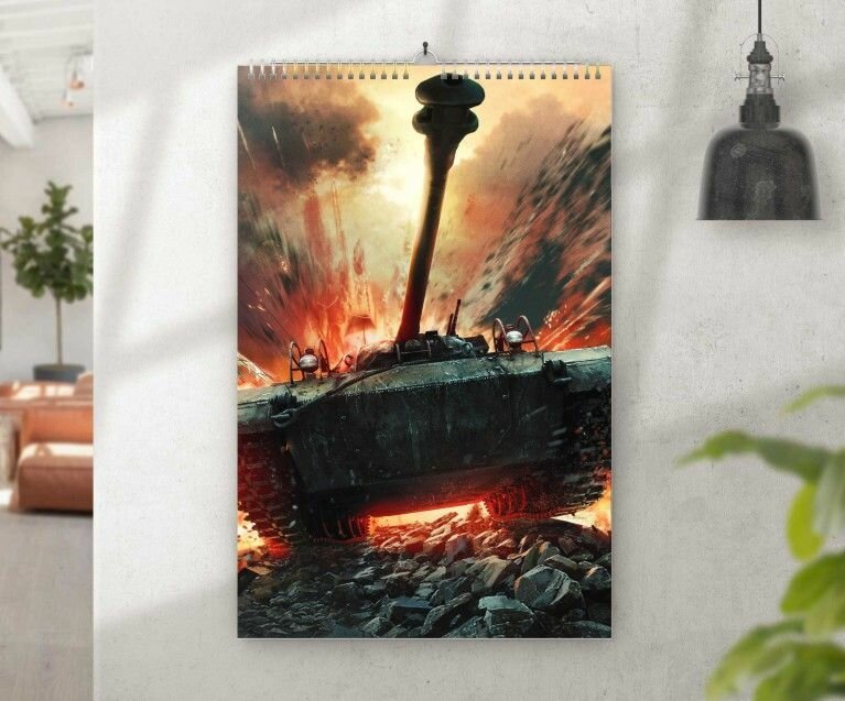 Календарь перекидной War Thunder, Вар Тандер № 14