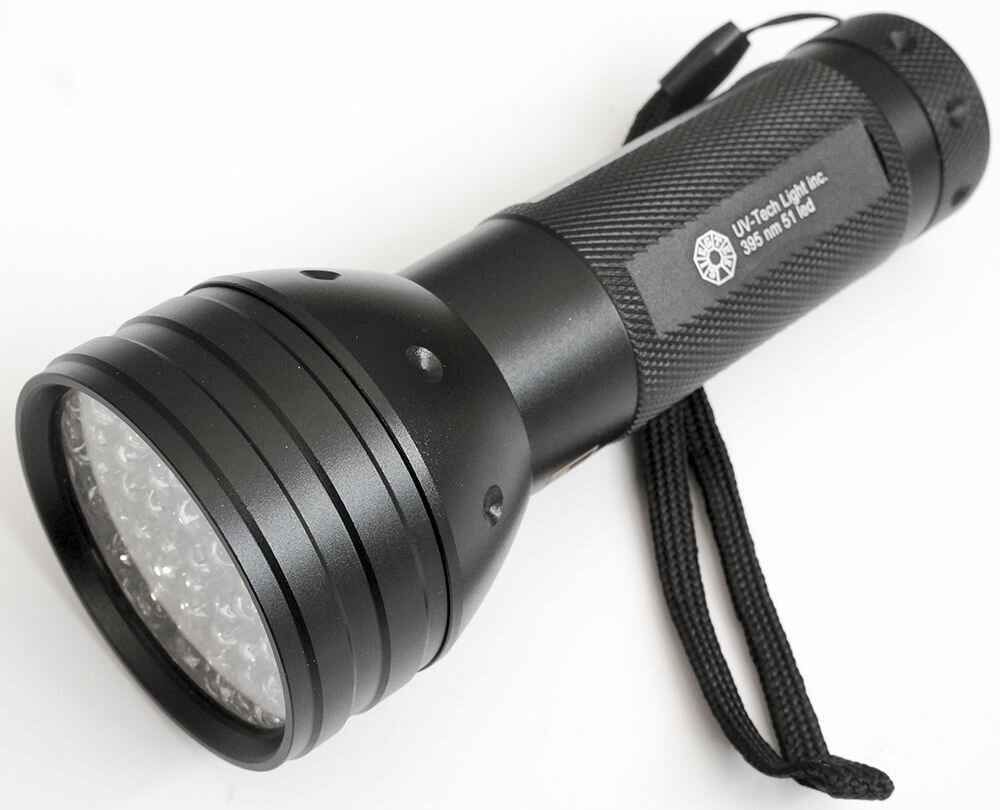 Ультрафиолетовый фонарик UV-Tech Light 51 Led 395нм-400нм