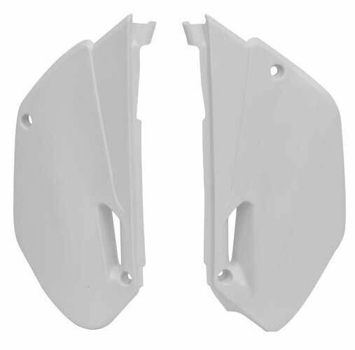 Боковины задние RTech R-FIYZ0BN0085 YAMAHA YZ85 02-14 белые для мотоцикла