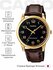 Наручные часы CASIO Collection, золотой, коричневый, черный