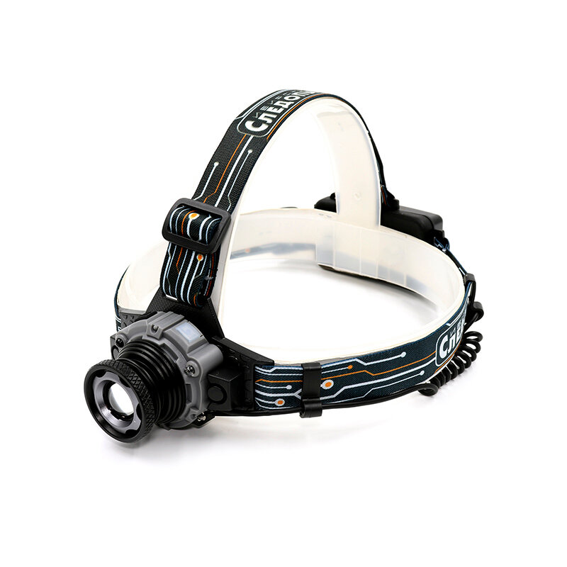 PF-PFL-HL51 Фонарь налобный "сибирский СЛЕДОПЫТ-Вольт-М", 1 LED, zoom, аккум. 220В