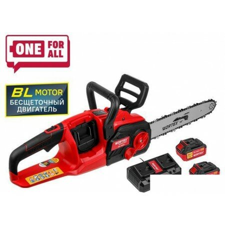 Аккумуляторная пила Wortex CEC 3536-1 1333454 (с 2-мя АКБ)