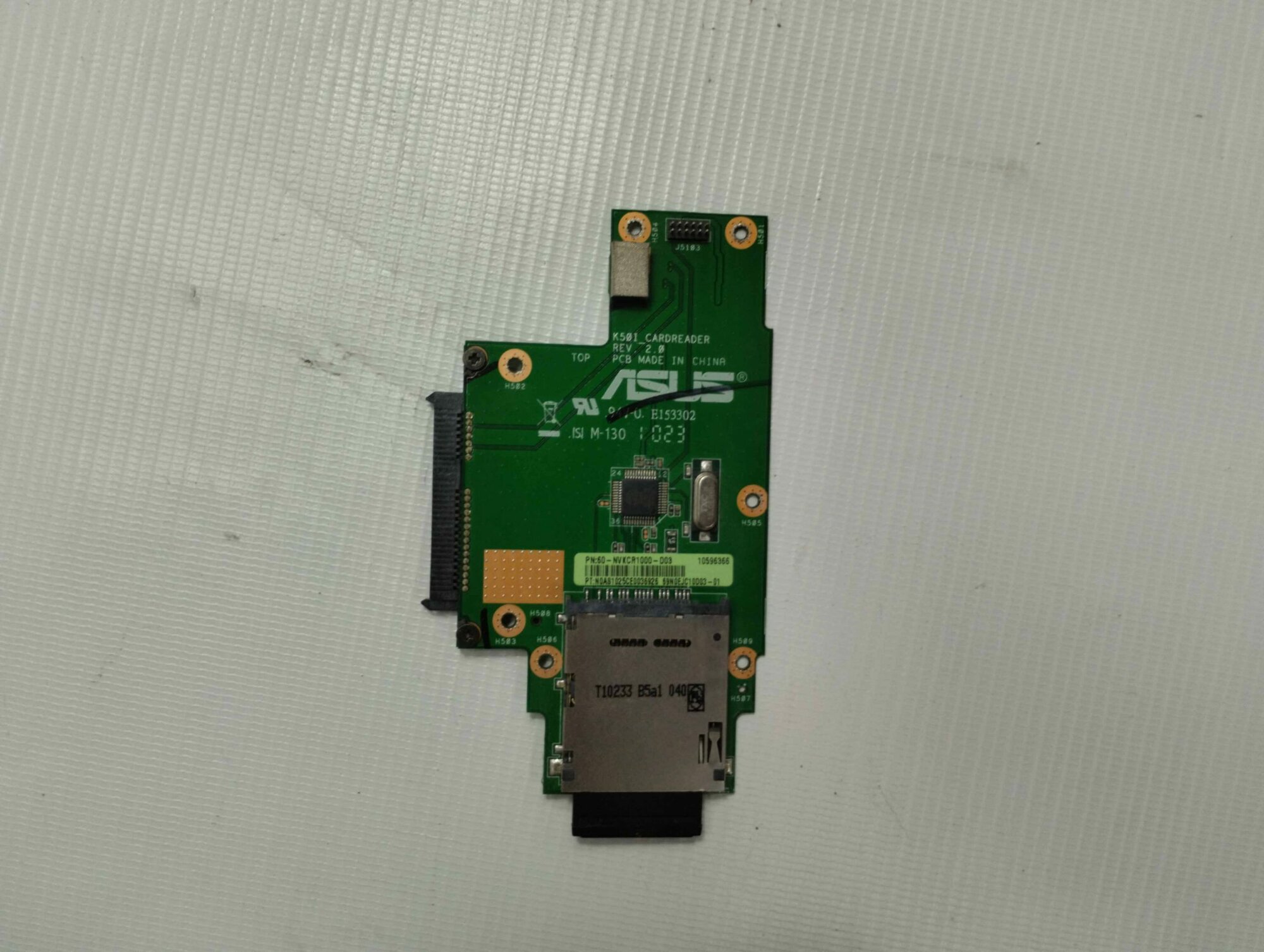 Плата разъем HDD и картридер для Asus K50AF