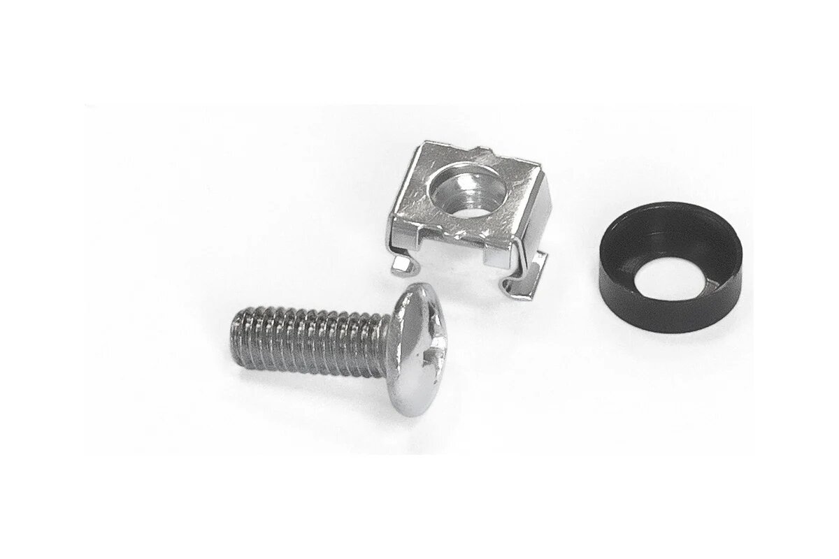 ExeGate CNS-M6-20крепежный комплект - винты, шайбы и квадратные гайки, 20 шт (292856)