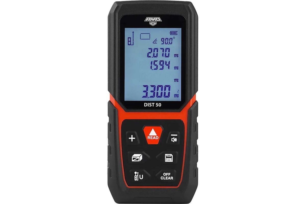 AMO DIST 50 лазерный дальномер 857409 - точное измерение дистанций, компактный инструмент