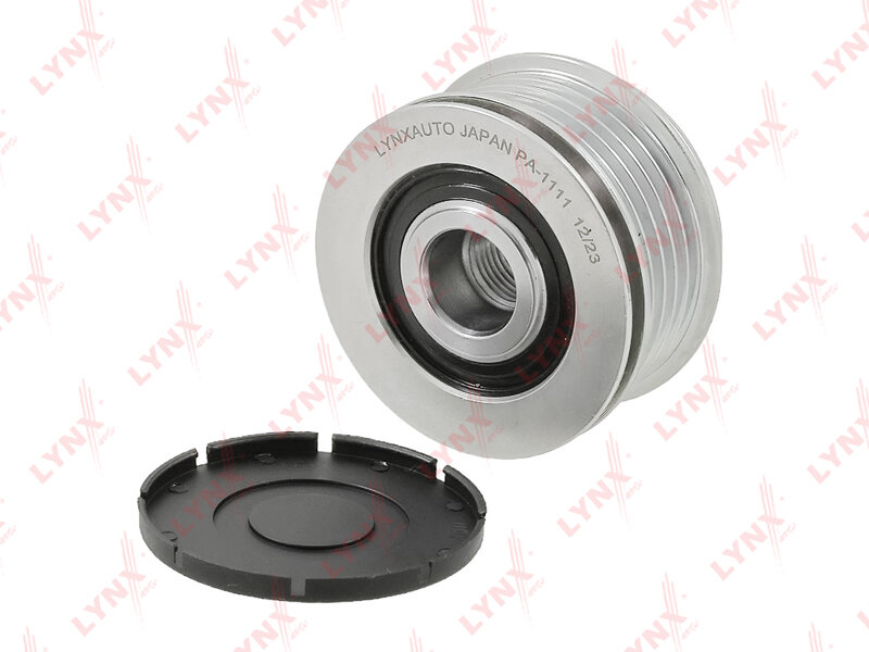 Муфта свободного хода генератора LYNXauto PA-1111. Для FORD форд Kuga(Куго) I 2.5 08>, VOLVO Вольво 2.0D-2.5 06>/S40 II 2.0D-2.5 04>
