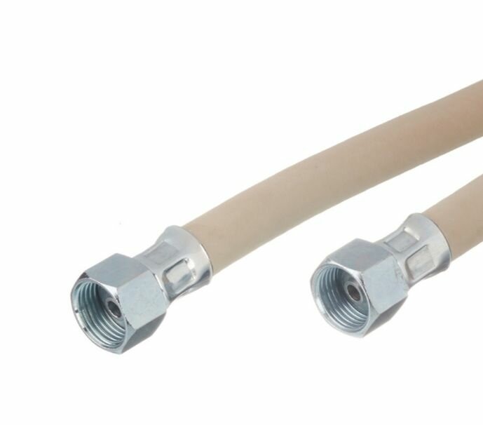 Подводка газовая (шланг) Гигант 1/2 d-13мм L-0,3 м ВВ, для подключения газовых колонок и котлов, русло