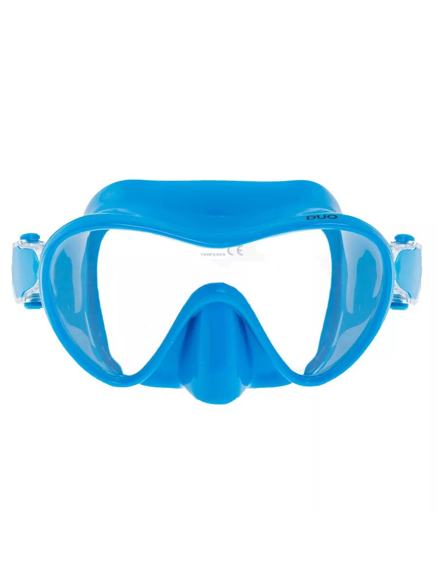Маска для плавания Marlin FRAMELESS DUO Blue