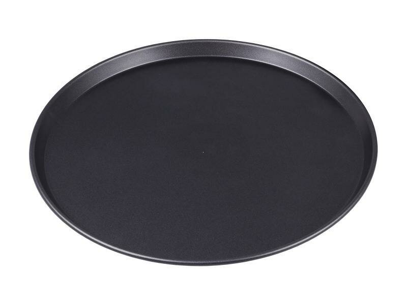 Форма для пиццы металлическая (противень), круглая Ø 31,5 см, высота 1,5 см