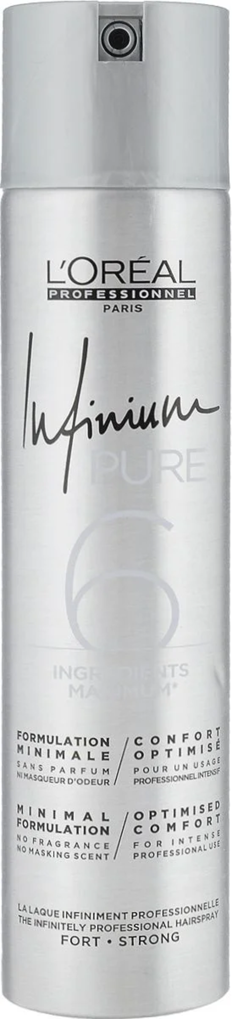 Loreal Professionnel Лак Infinium Pure Strong для сильной фиксации 300 мл (, Infinium)