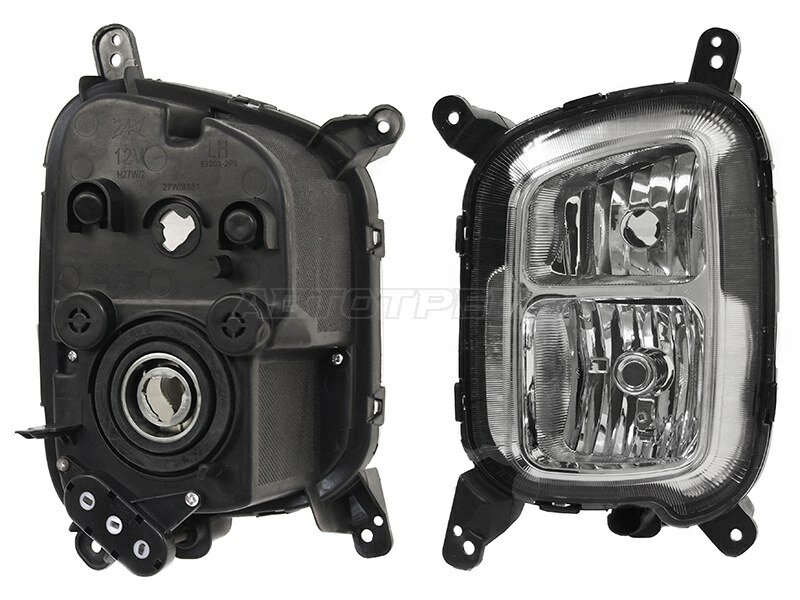 Фара противотуманная KIA SORENTO 12-15 LH с ДХО