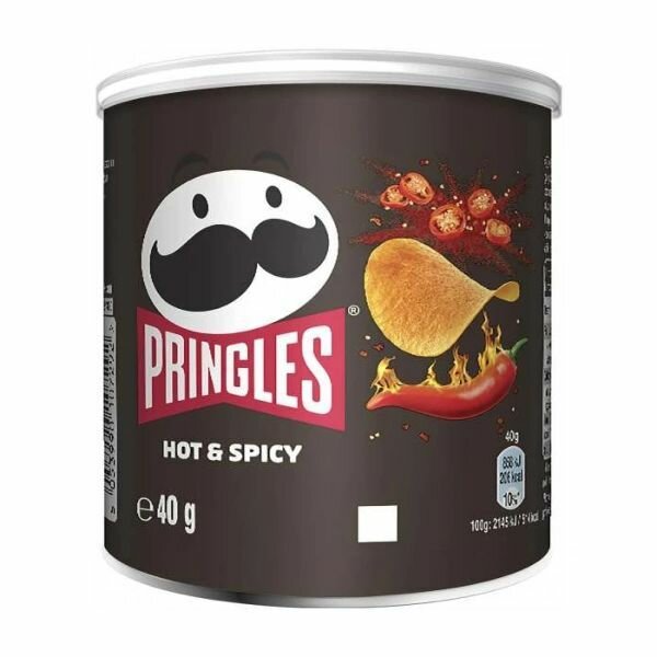Чипсы Pringles (Принглс) Острые Пряности , 12 шт по 40 г
