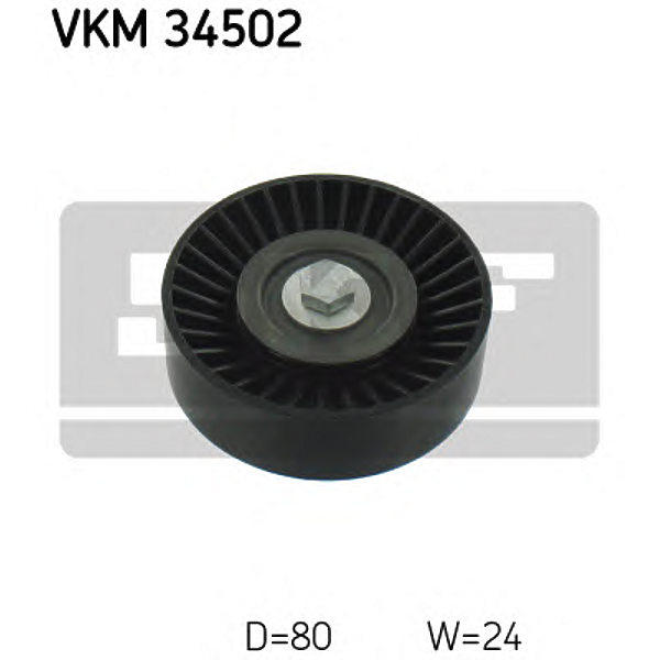 SKF VKM34502 (104752960 / 4752879 / 4752895) ролик натяжителя