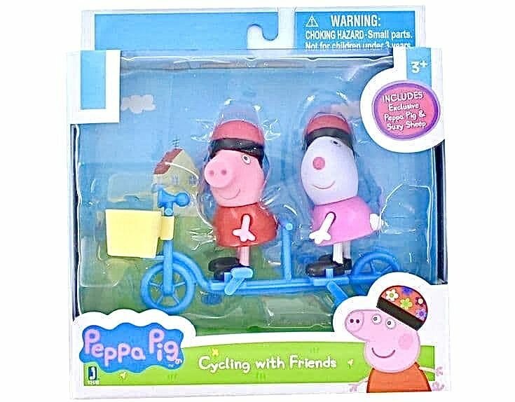 Свинка Пеппа: Игровой набор Peppa Pig: Велопрогулка с друзьями