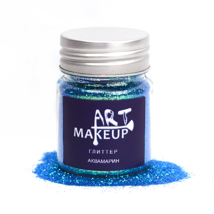 Глиттер блестки для лица и тела Artmakeup, 60 мл.