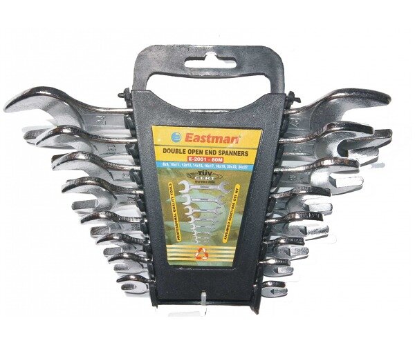 Набор ключей рожковых КГД размеры 6-32, 12 предметов Eastman