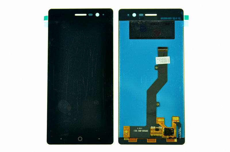 Дисплей для ZTE Blade A603/A520C+Тачскрин черный