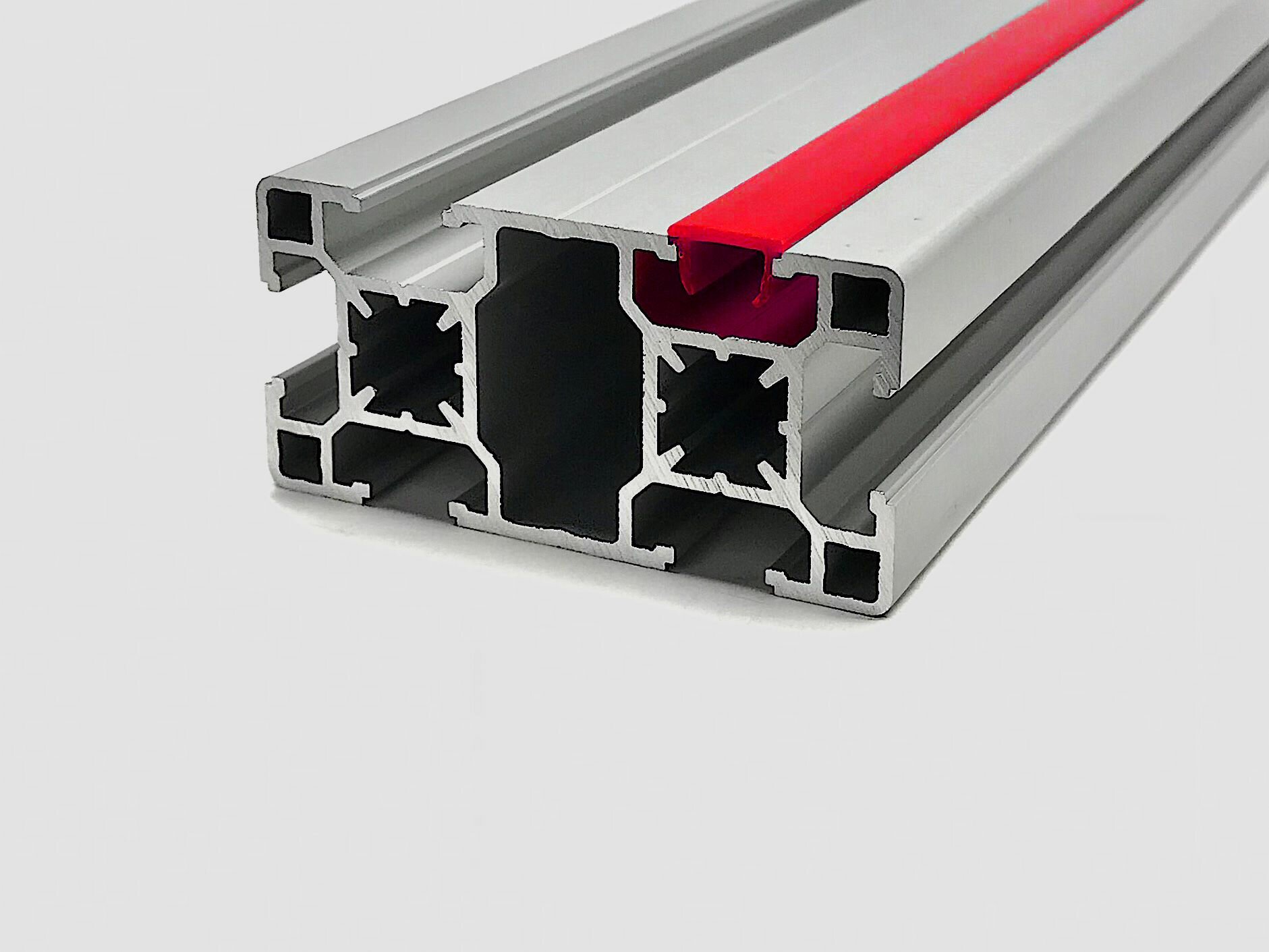 Заглушка для паза 8 мм, (красная), A289 / 1000 мм - 16 шт / соберизавод