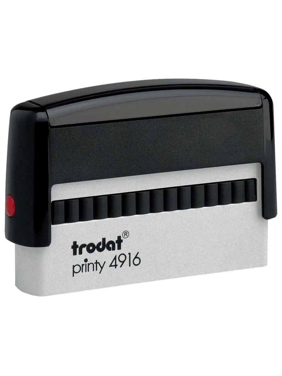 Оснастка для штампа, оттиск 70х10 мм, синий