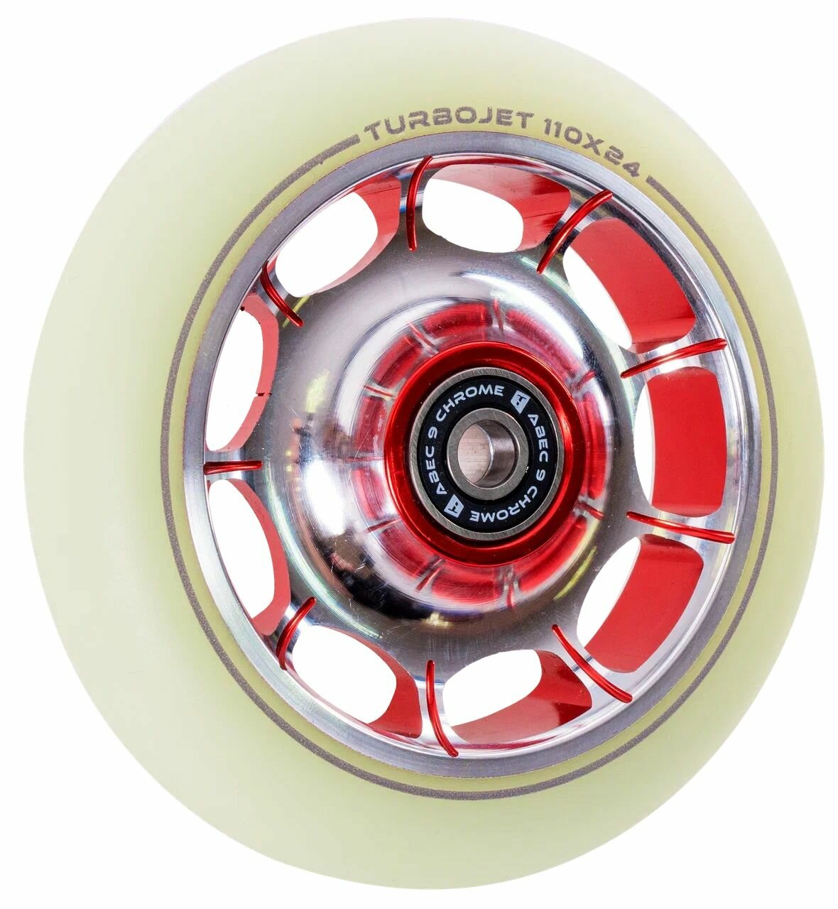 Колесо TechTeam X-Treme, для трюкового самоката, диаметр 110мм, Turbojet grey