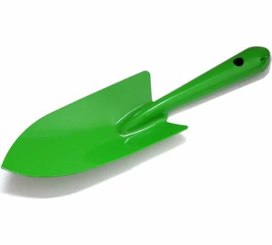 Посадочный цельнометаллический совок Скобис зеленый, 16 шт. 4680016801196