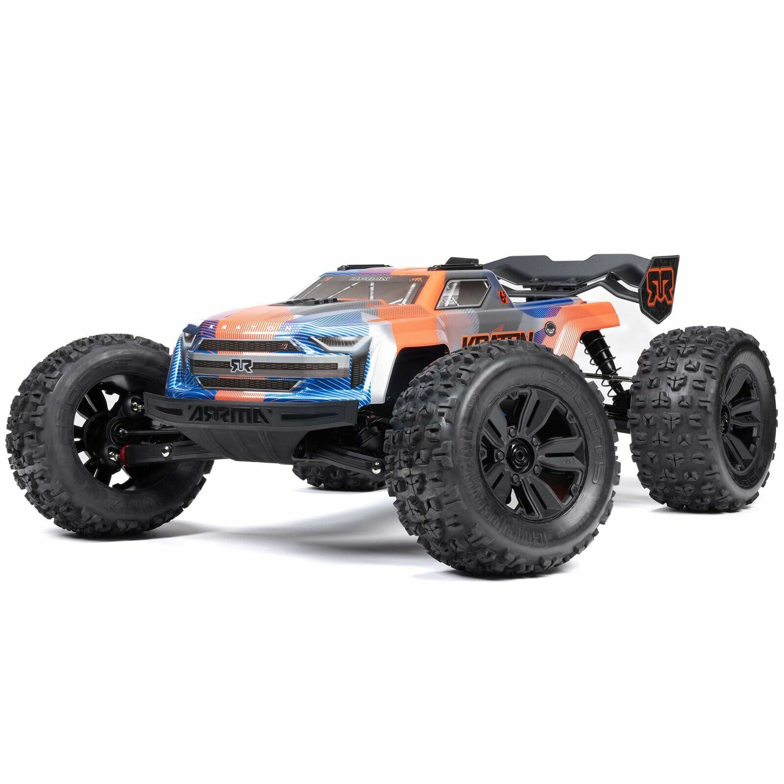ARRMA 1/14 KRATON 6S V6 4X4 BLX бесколлекторный скоростной монстр-трак RTR #ARA8608V6 мощная радиоуправляемая модель для гонок и бездорожья